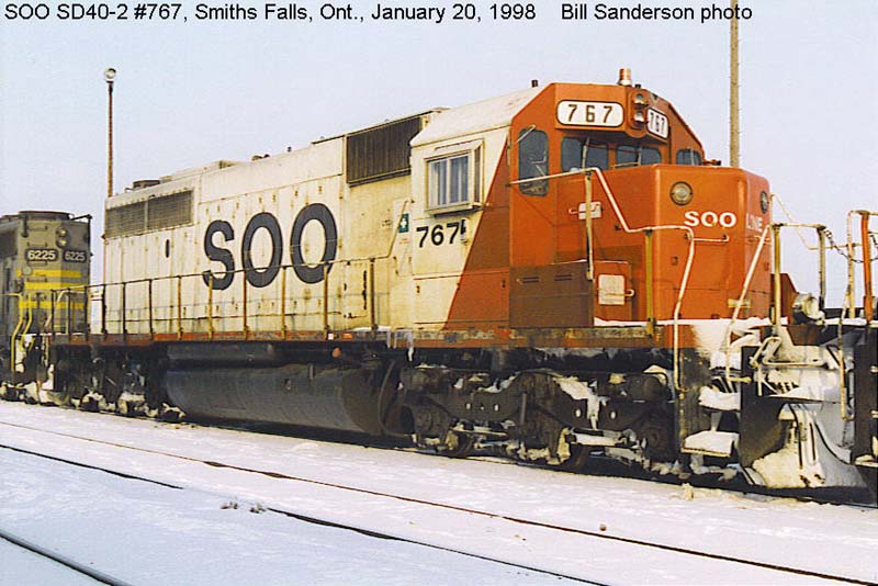 SD40-2 767